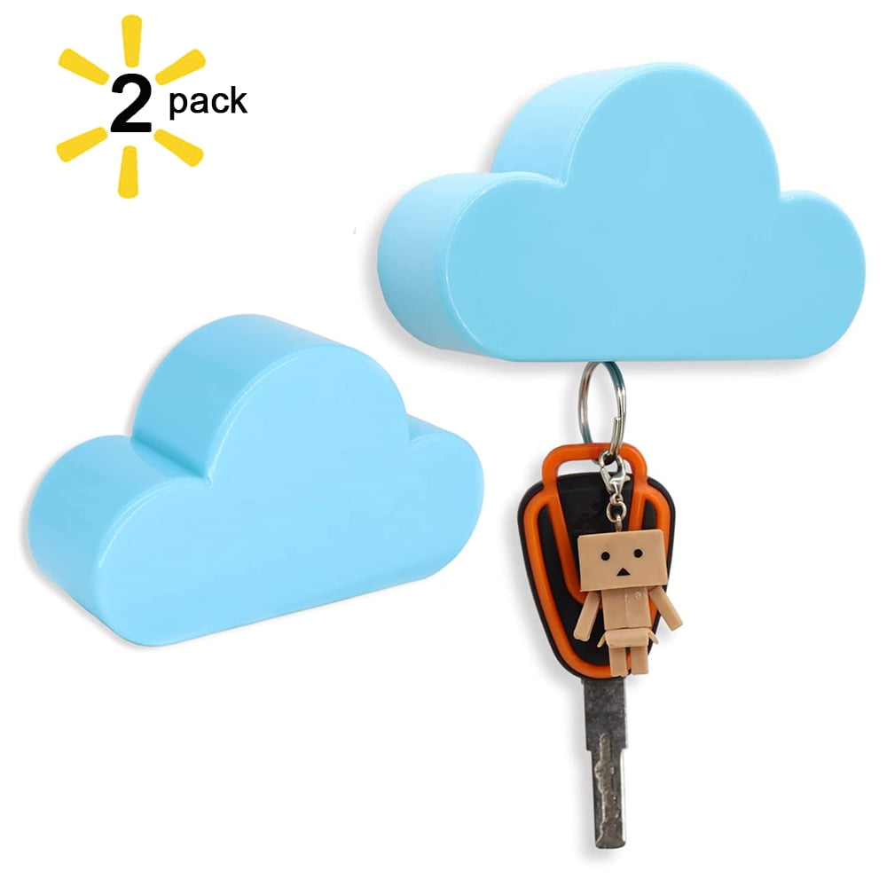 SUNFICON 2 Pack Dadanism Magnetic Wall Key Holder - Novelty Adhesive ...