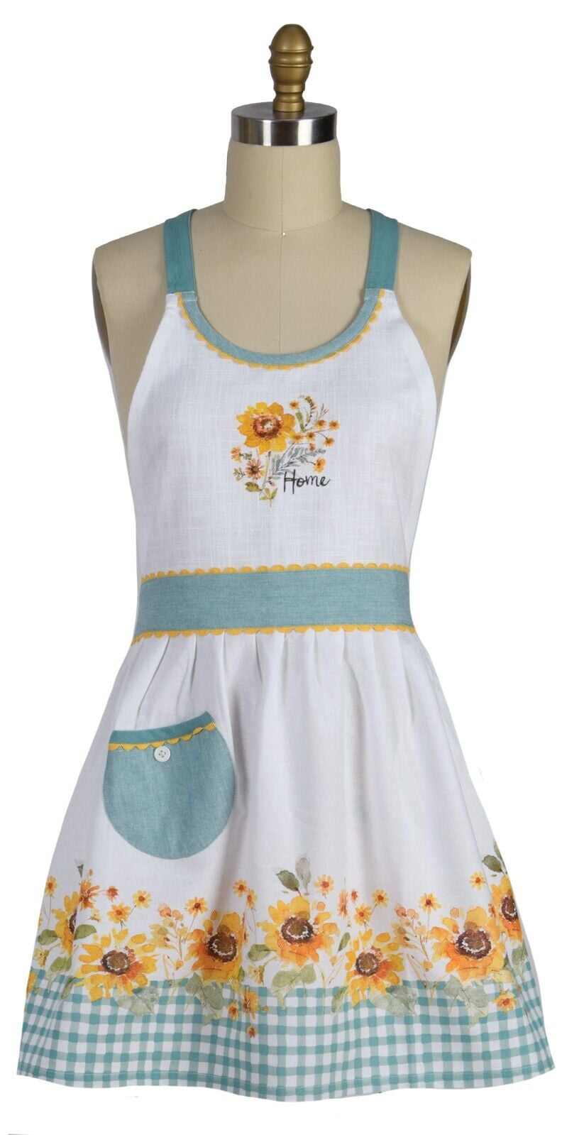 SUNFLOWERS FOREVER Chef's Apron, One Size, by Kay Dee Designs - Walmart.com
