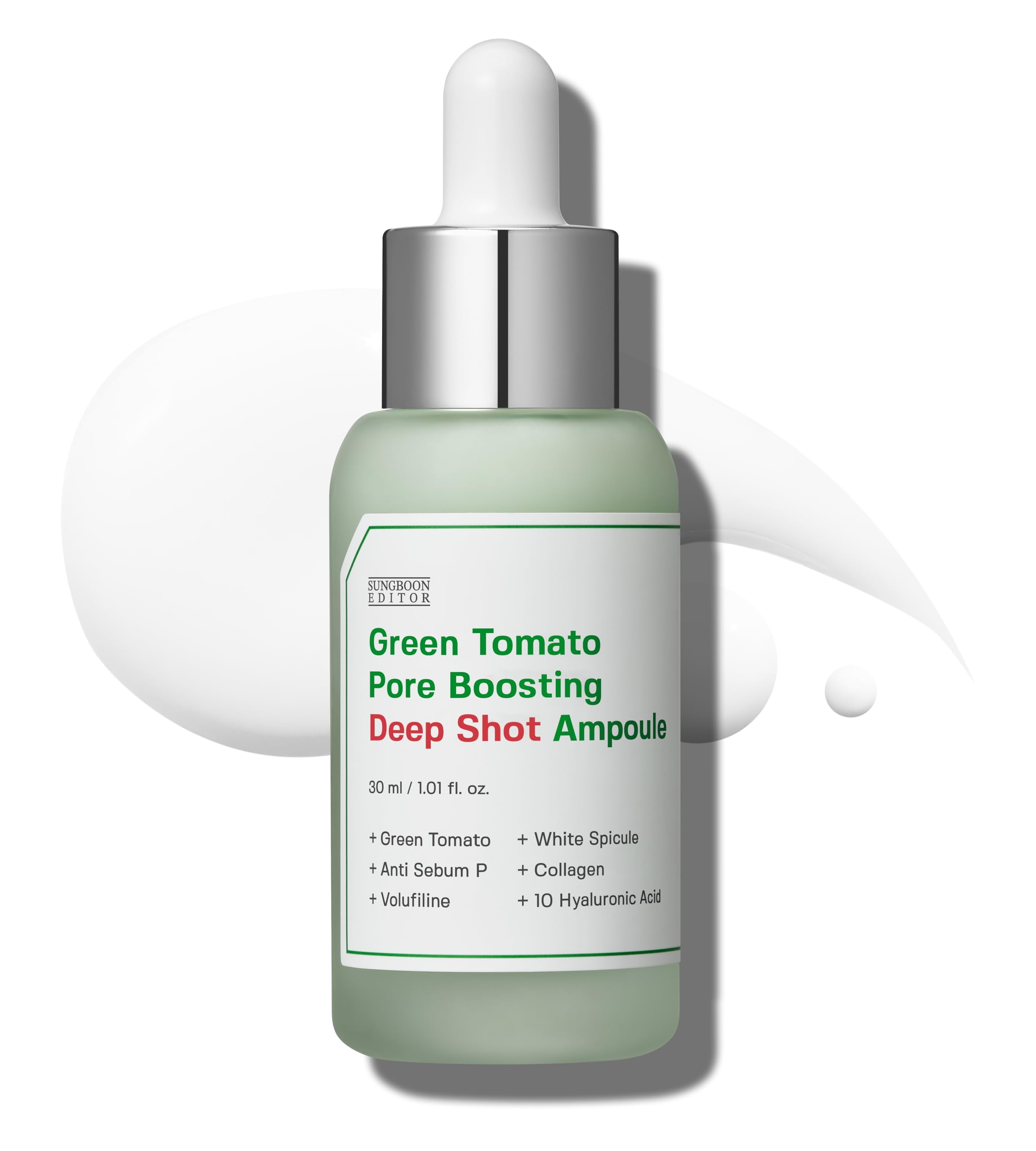 SUNGBOON EDITOR Green Tomato TMA2 Volufiline Pore Boosting Deep Shot ...
