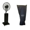 SUNHEAT CoolZone CZ500 3-Speed Ultrasonic Misting Fan with Bluetooth ...