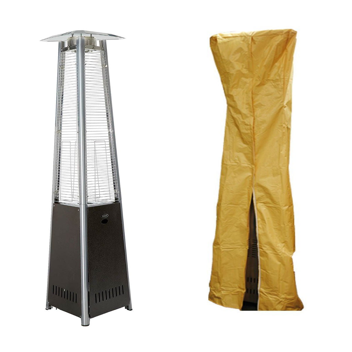 SUNHEAT International Contemporary Triangle Design Portable Propane ...