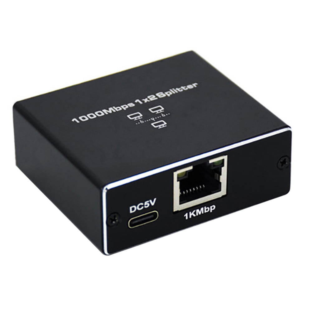 SUNHUFA 1 To 2/1 To 3/ 1 To 4 Ethernet Splitter with USB Power Cable ...