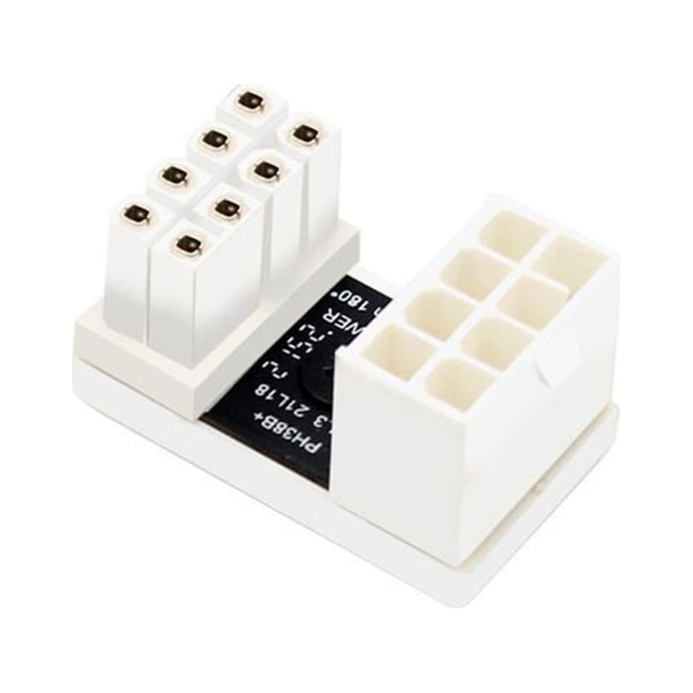 SUNHUFA 180 Degree 8 Pin Female To 8 Pin Male Adapter Desktop Computer ...