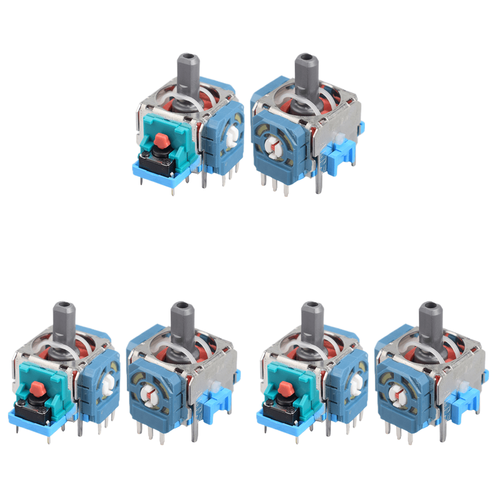 SUNHUFA 2Pcs Thumb Stick Analog 3D Joysticks Replacement for PS5 ...