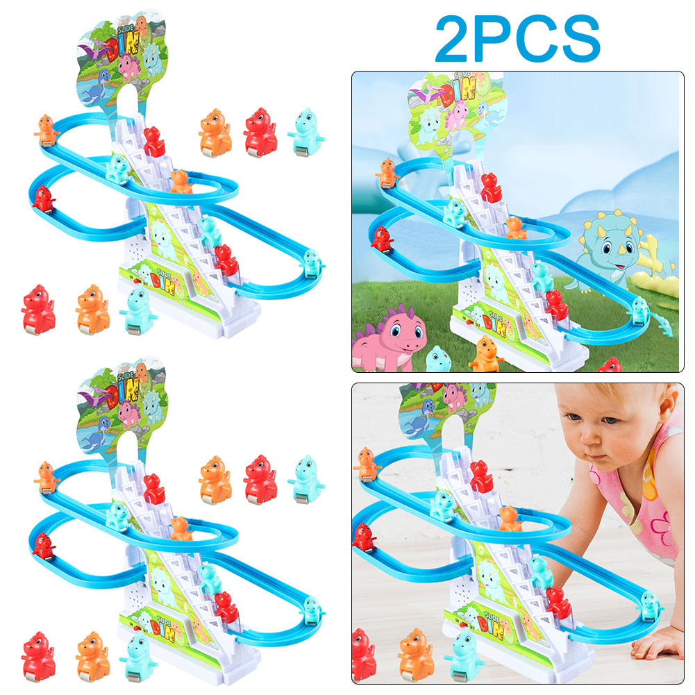 SUNHUFA 2Set Electric Track Slide Toys Exercise Hands On Skills for ...