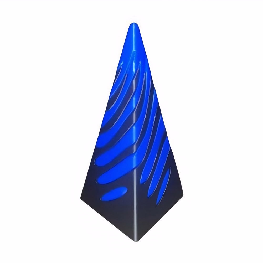 SUNHUFA 3D Printed Spiral Cone Toy Stress Relief Impossible Pyramid ...