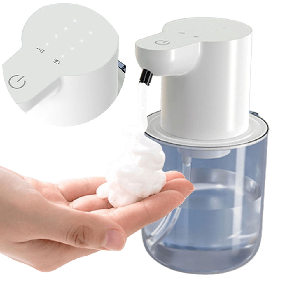 SUNHUFA 400ml Automatic Foam/Gel Soap Dispenser Rechargeable Infrared ...