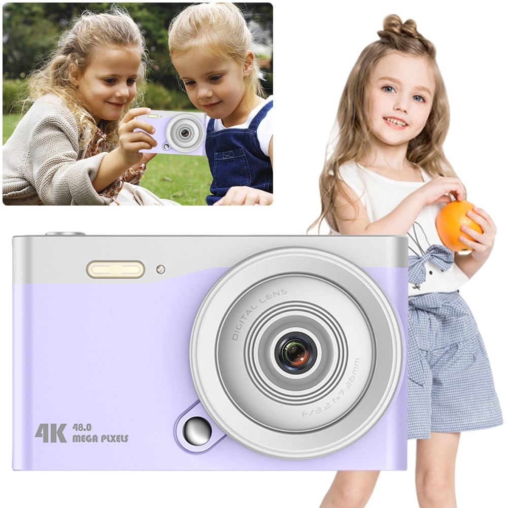 SUNHUFA 4K Beginners Vlogging Camera 48MP Students Pocket Camera 16X ...