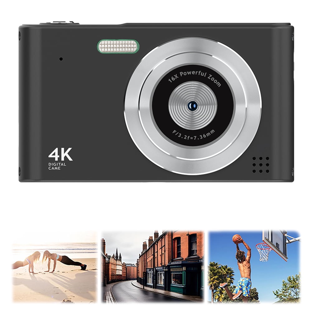 SUNHUFA 4K Digital Camera 20MP 1080P Compact Small Camera for Kids ...