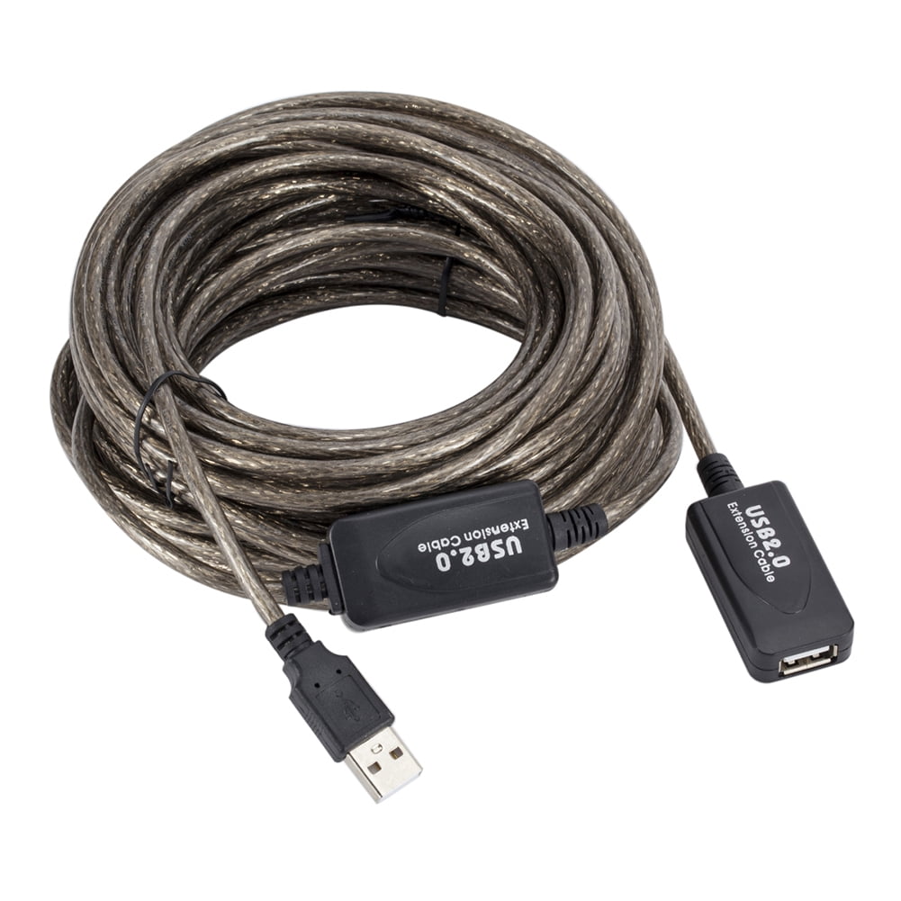 SUNHUFA 5/10/15m USB 2.0 Extension Cables Male to Female Active ...