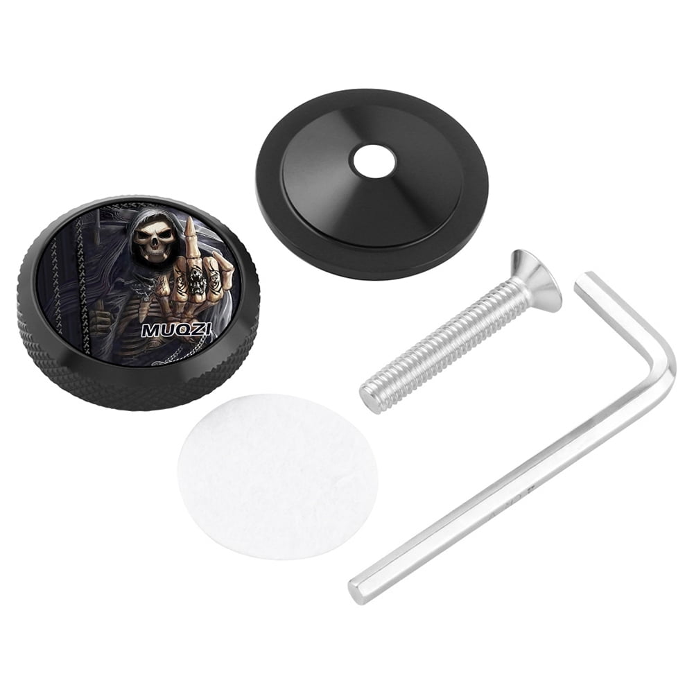 SUNHUFA Bike Headset Cap Cover Anti-Theft Bike Tracker Mount Bracket ...