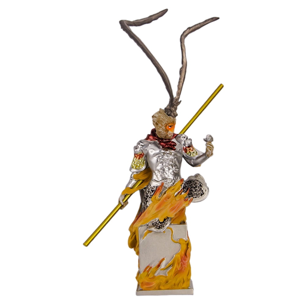 SUNHUFA Black Myth Wukong Ornament Resin Small Monkey King Model ...
