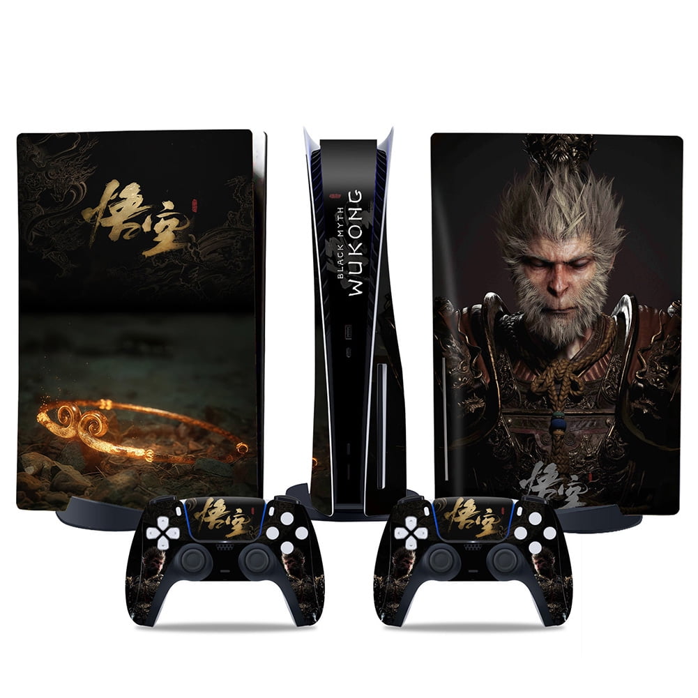 SUNHUFA Black Myth Wukong Vinyl Skin Sticker for PS5 Disc Console ...