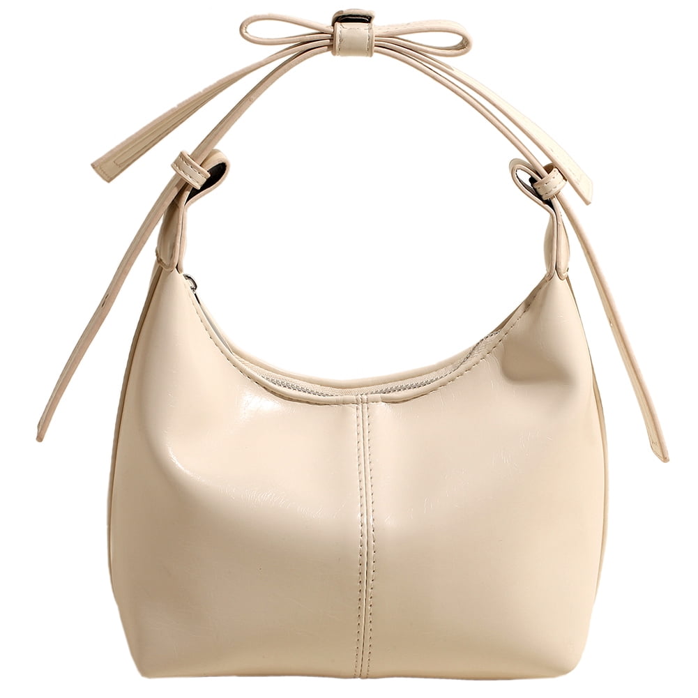 SUNHUFA Crescent Shoulder Bag PU Leather Fashion Hobo Handbag Underarm ...