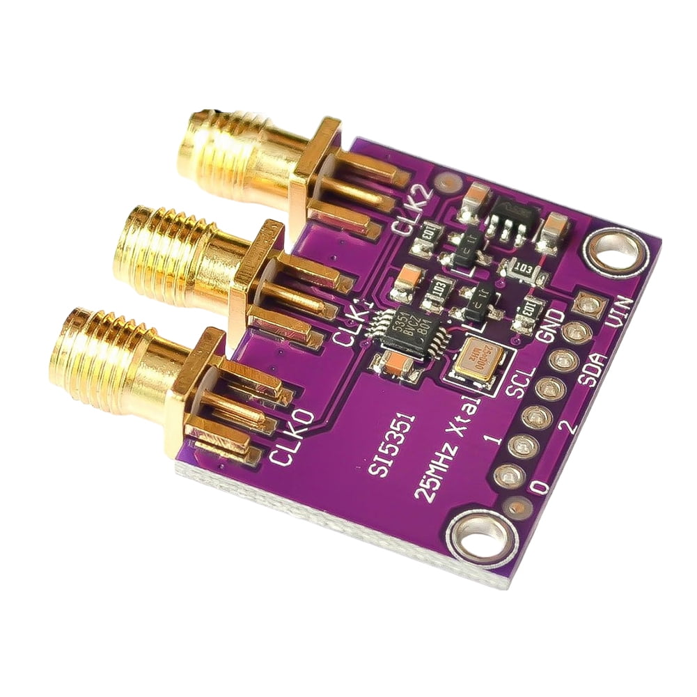 Sunhufa Dc 3v 5v Si5351 I2c Clock Generator Breakout Board 8khz 160mhz For Arduino