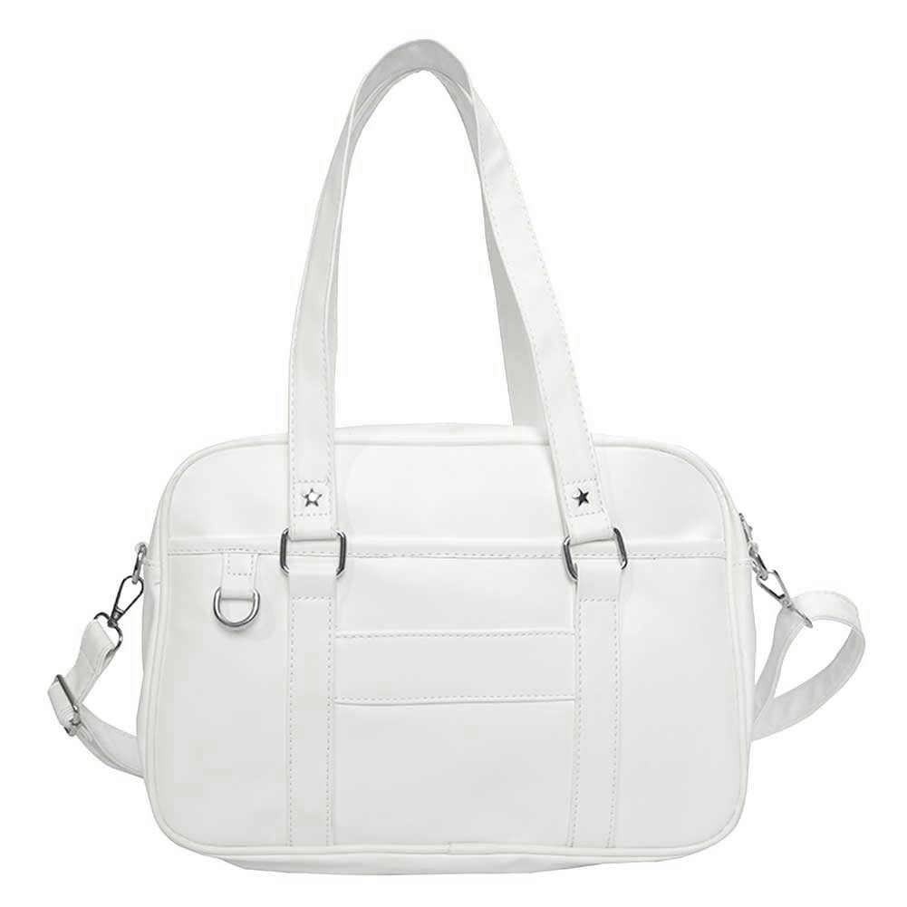 SUNHUFA Japanese School Handbag PU Leather JK Uniform Bag Ita Bag ...