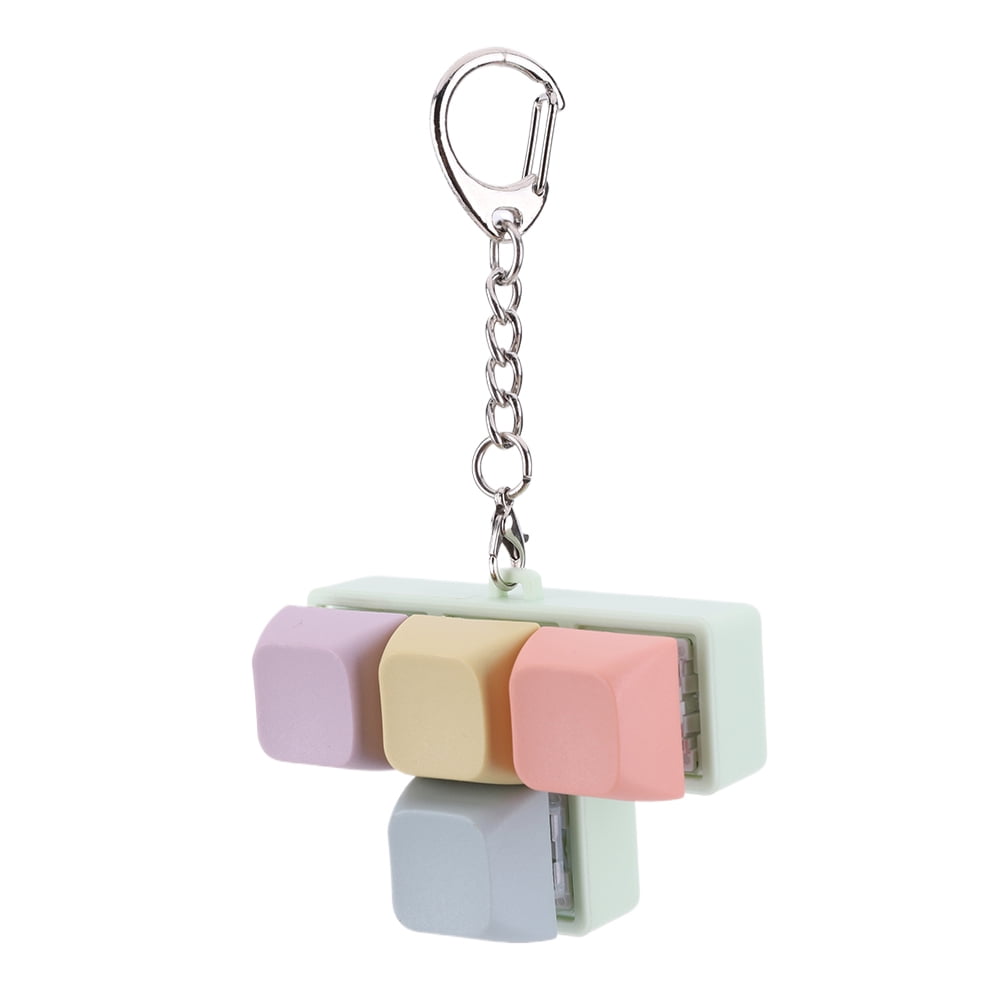 SUNHUFA Keyboard Fidget Toy 4 Keys Mechanical Keyboard Axis Tester(A ...