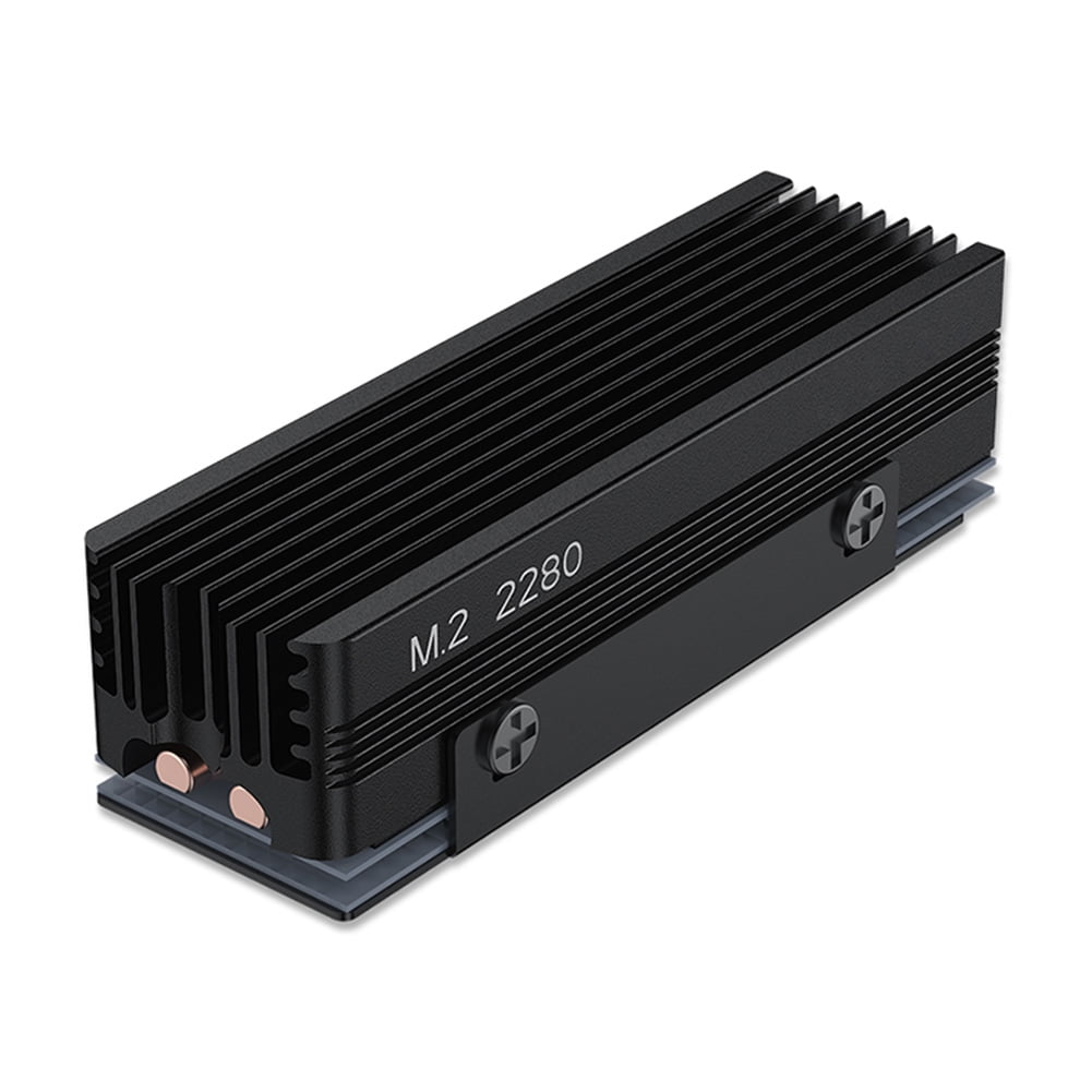 SUNHUFA M.2 SSD Heatsink 2 Copper Heat Pipes Cooler for M.2 NVMe 2280 ...