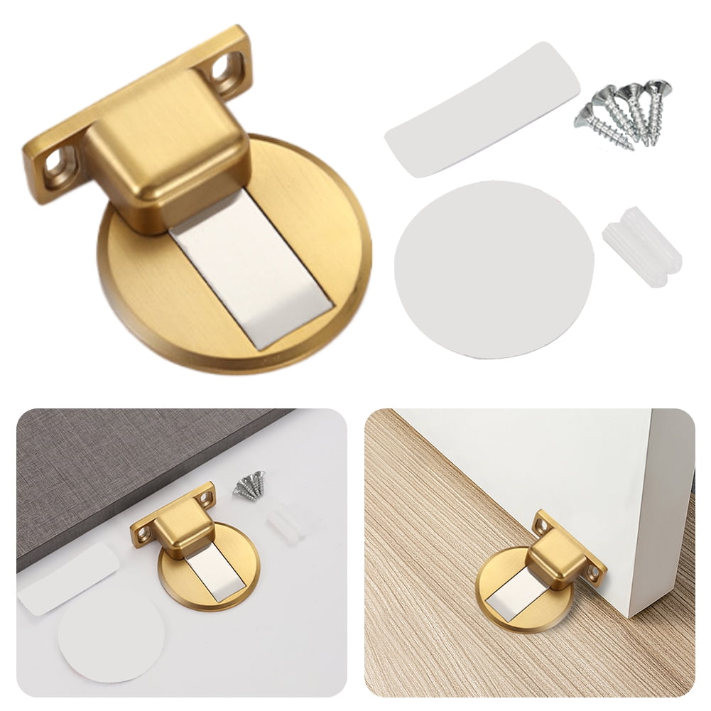 SUNHUFA Magnetic Door Stop Door Stopper Stainless Steel for Door Wall ...