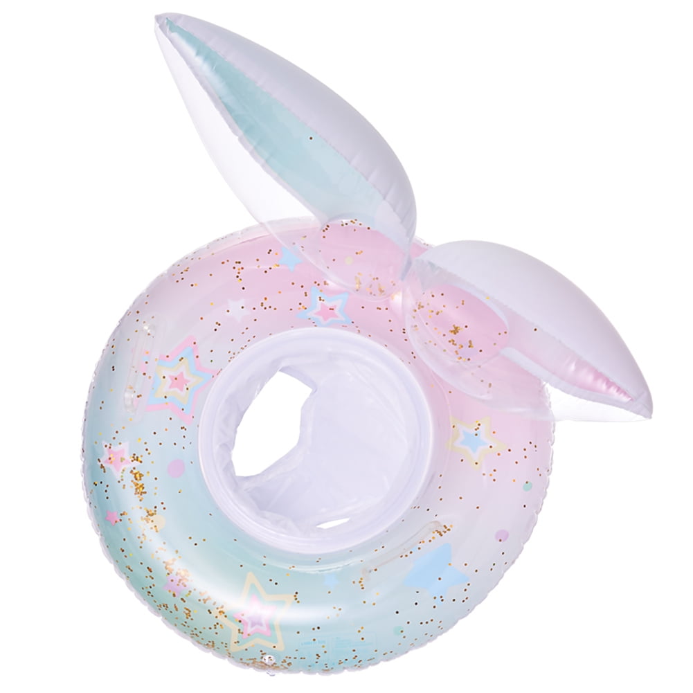 SUNHUFA Mermaid Tail Sequin Swimming Ring Inflatable Pool Float for ...