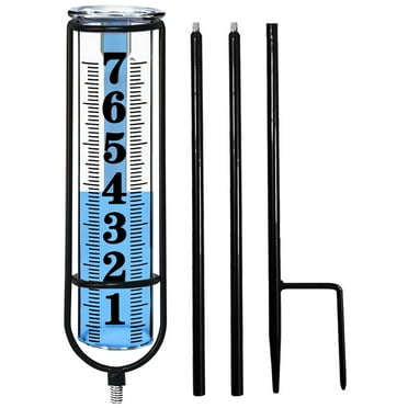 BALDR Wireless Wi-Fi Rain Gauge with Rainfall, Accurate Rainfall Record ...