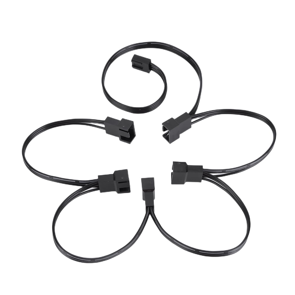 SUNHUFA Portable PWM Adapter Cable 5/6 Ways Power Multi Splitter Female ...