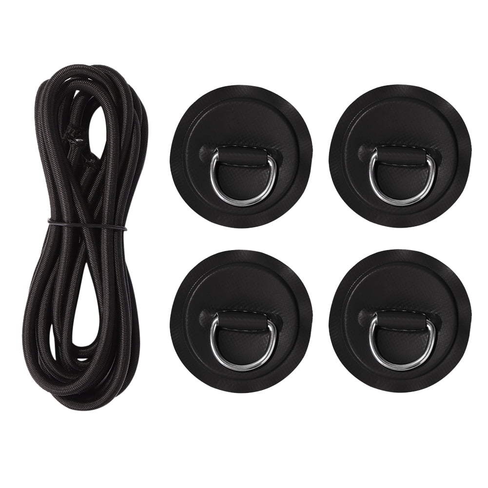 SUNHUFA Stainless Steel D Ring Pad Patch 2.5m Rope Kit for Paddle Board ...