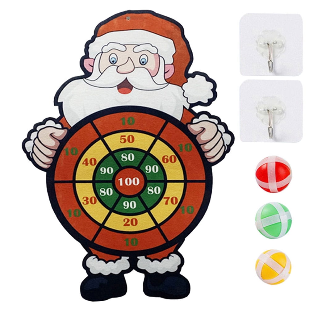 SUNHUFA Sticky Ball Dart Board Educational Funny Christmas Party Favors ...
