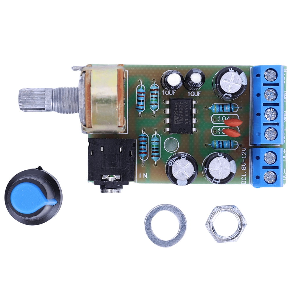 SUNHUFA TDA2822M Mini AUX Audio Amplifier Module DC1.8-12V 2.0 Channel ...