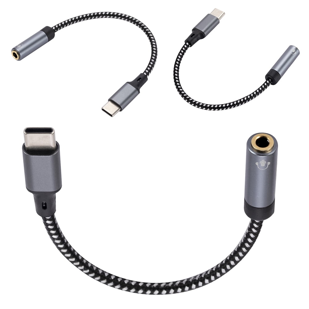 Sunhufa Usb Type C To 35 Mm Headphone Jack Adapter Cable Male To Female For Iphone 15