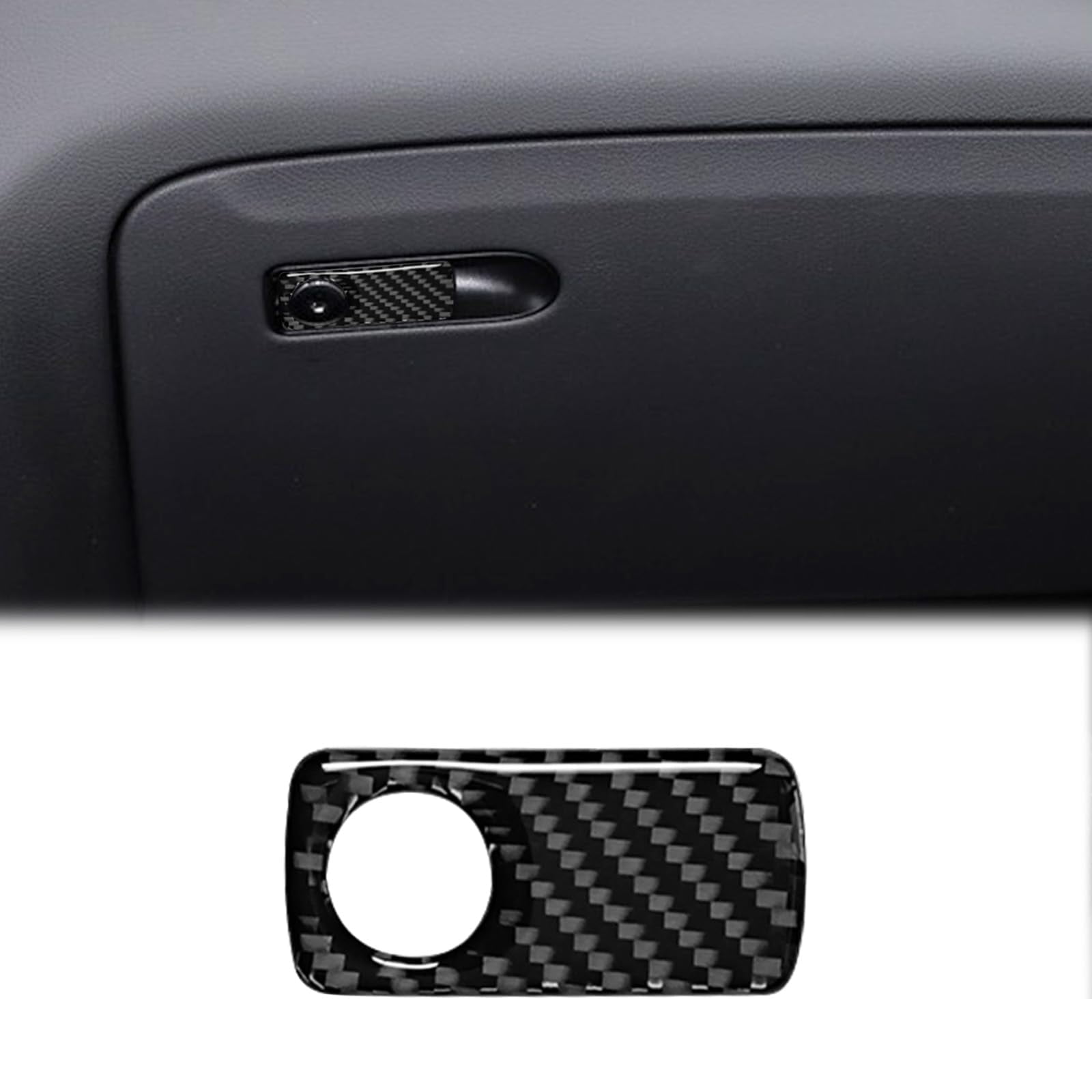 SUNJIKA Compatible with Carbon OIF8 Fiber Center Consoles Copilot ...
