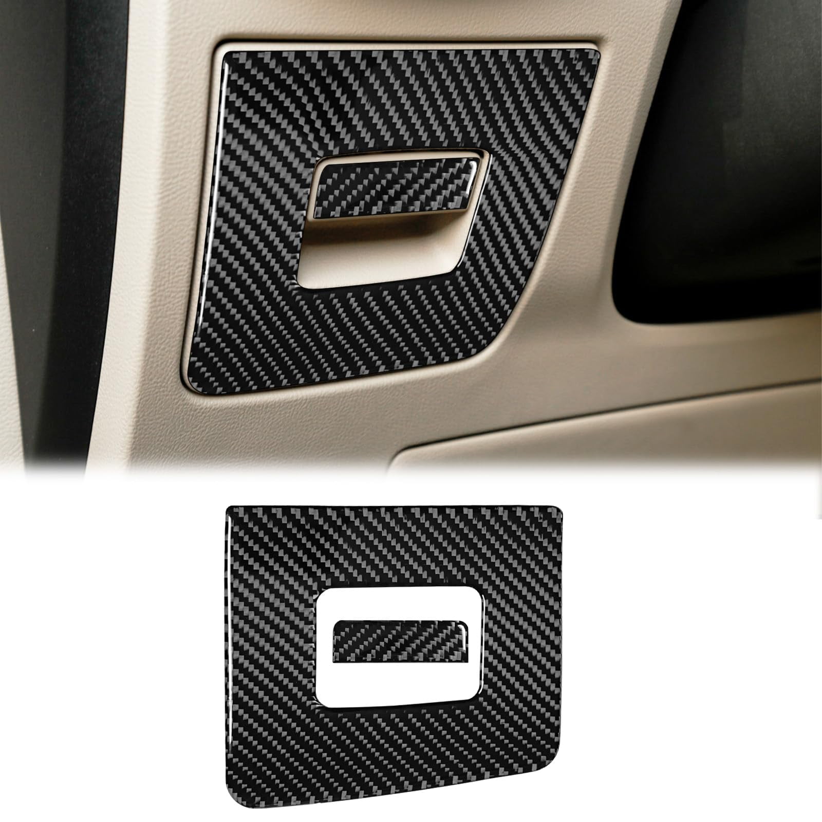 SUNJIKA Compatible with Center AIF4 Consoles Carbon Fiber Car Driver ...