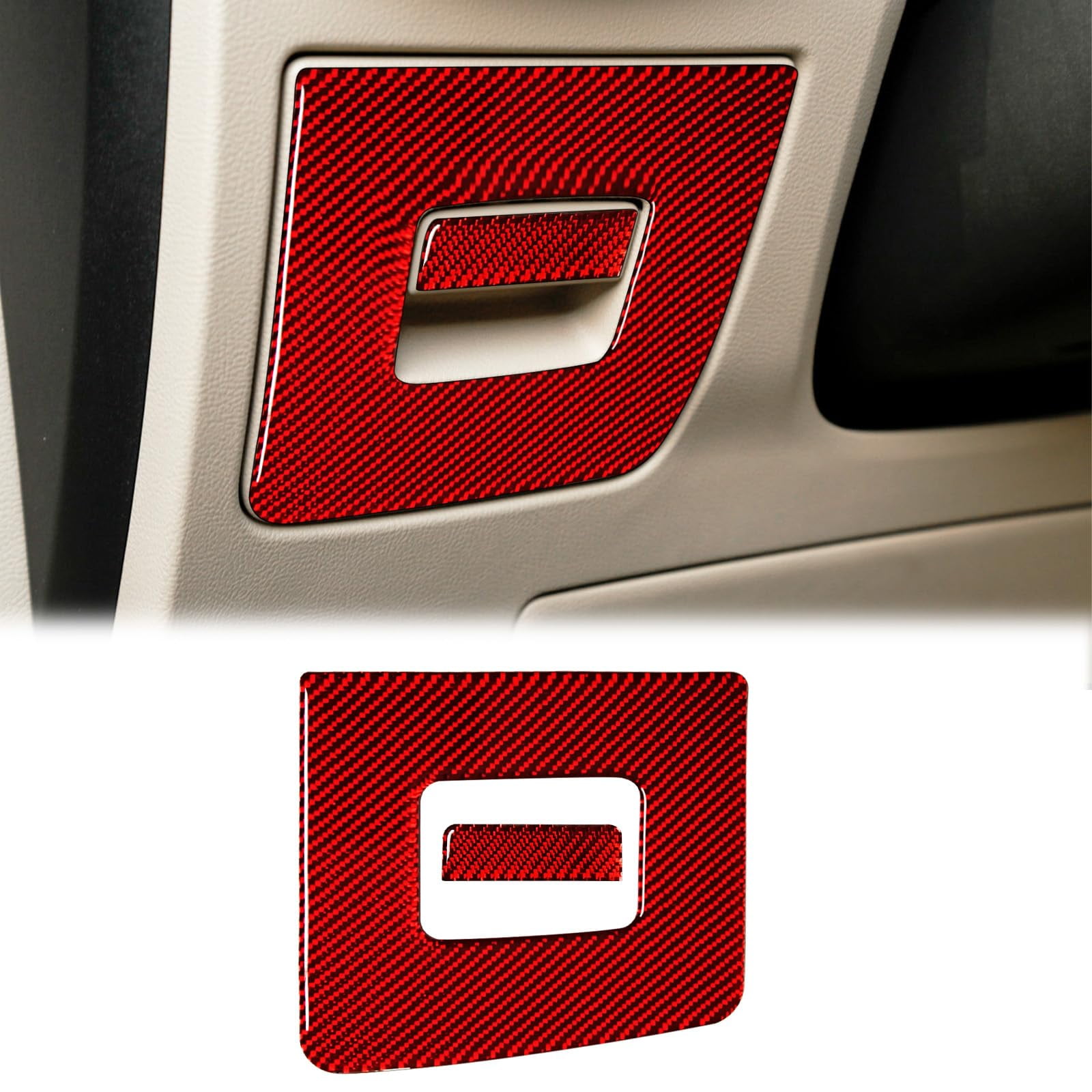 SUNJIKA Compatible with Center OIF8 Consoles Carbon Fiber Car Driver ...