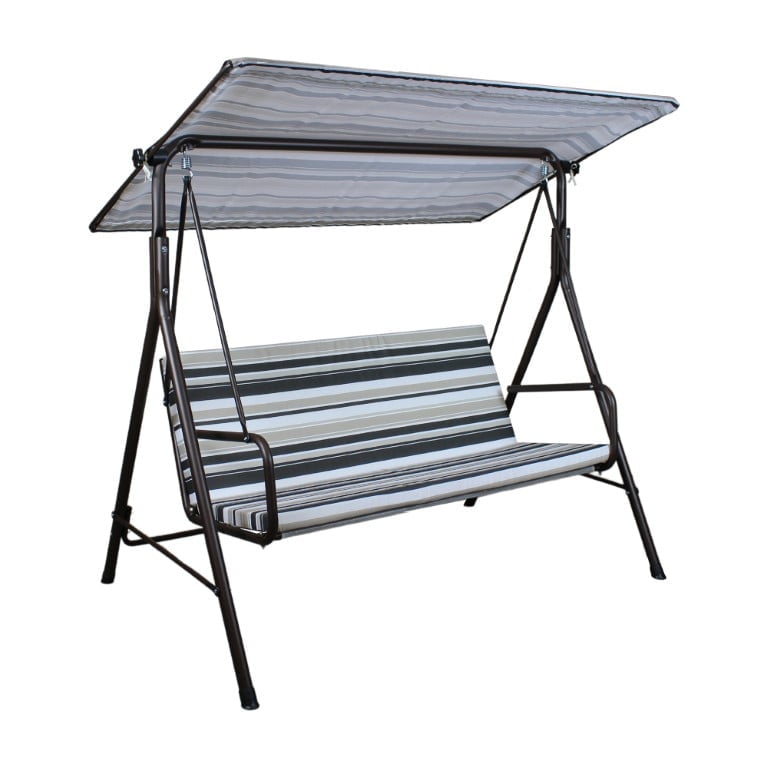 Sunjoy Swing 70 inch , Patio Swing Chair Includes Stand, Adjustable Sun ...