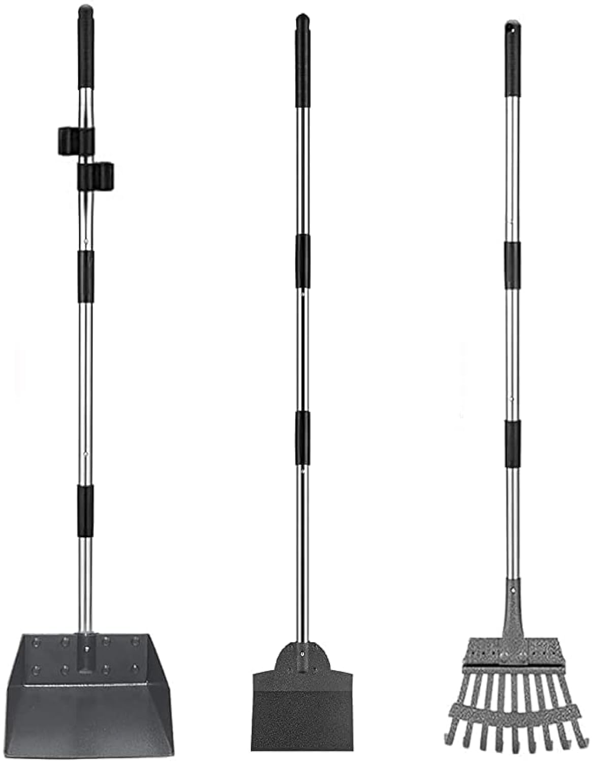 SUNLAX Pet Pooper Scooper IRF13 Set, Poop Scoop Detachable Set, Removal ...