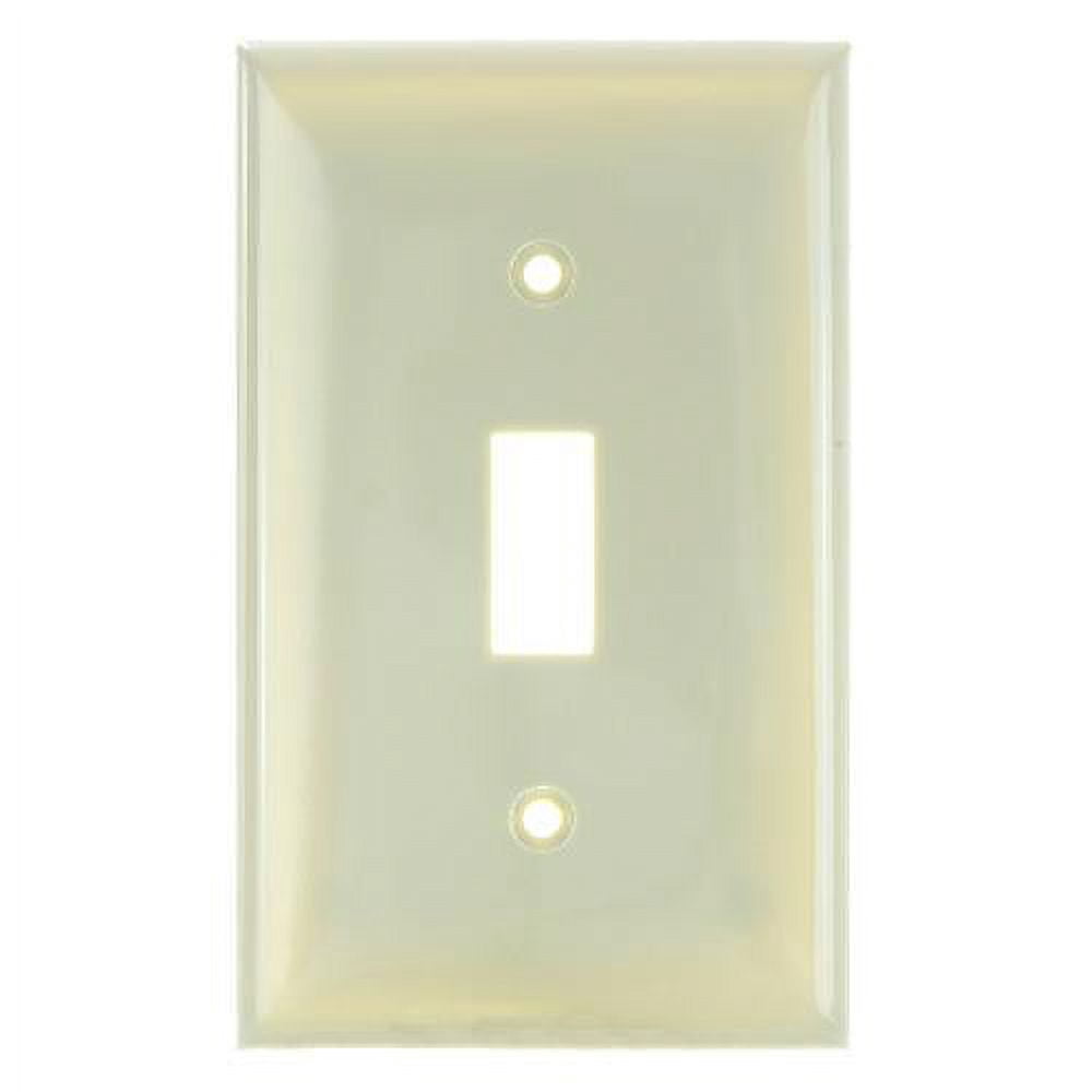 SUNLITE 1 Gang Toggle Plate Ivory Color E101I - Walmart.com