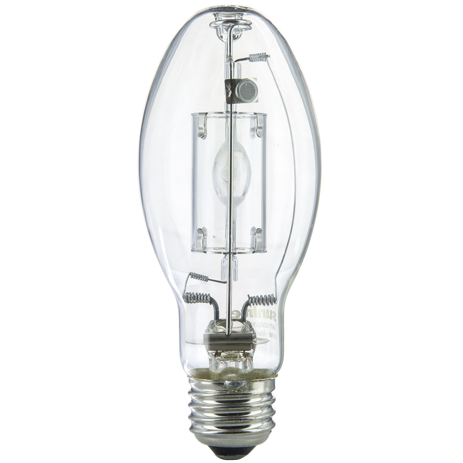 SUNLITE 100W Protected Metal Halide Medium Base, Pulse Start, Uncoated ...