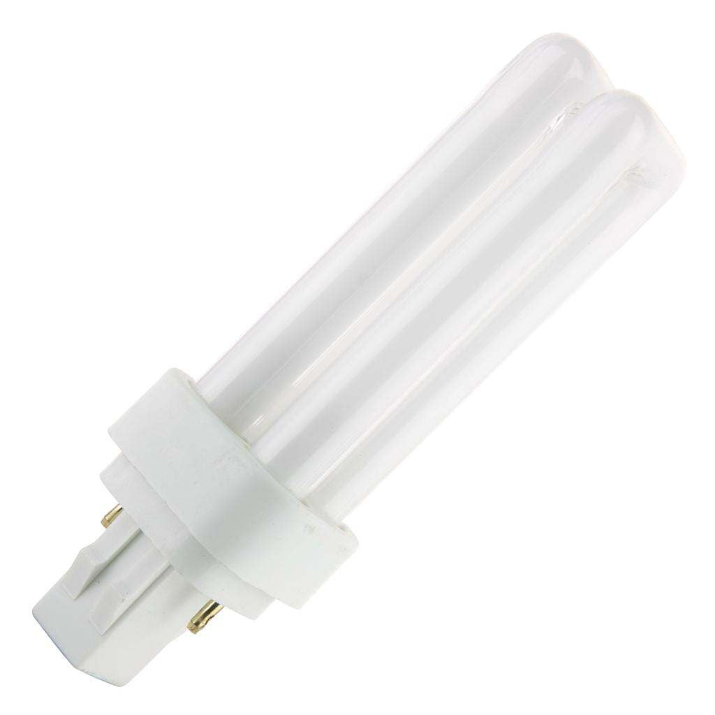 SUNLITE Fluorescent 13w GX23-2 PLD 2-Pin Double U-Shaped Twin Tube 5000K Super White Lamp ...