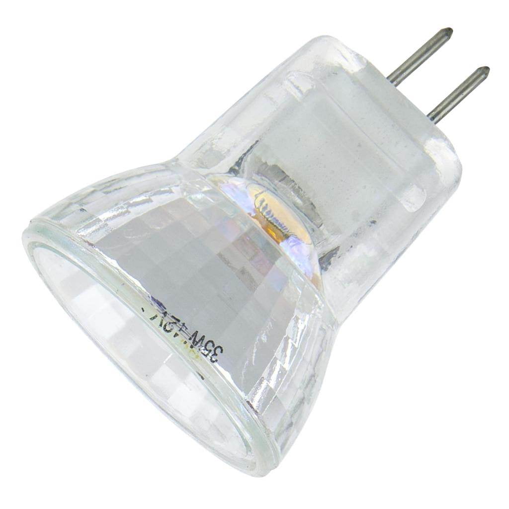 SUNLITE 35w 12v MR8 Flood 36deg. G4 Bi-Pin Base with Cover Guard 3200K ...