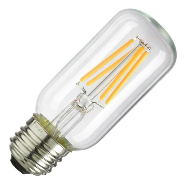 SUNLITE 80458-SU LED Vintage T12 3w Light Bulb Medium (E26) Base 2200K ...