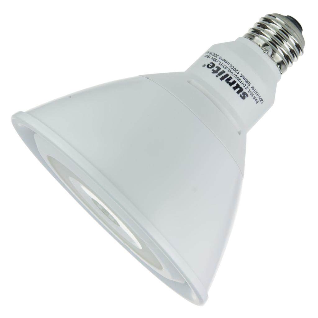 SUNLITE 88063-SU LED PAR38 Reflector Outdoor Series 19w Light Bulb Warm ...