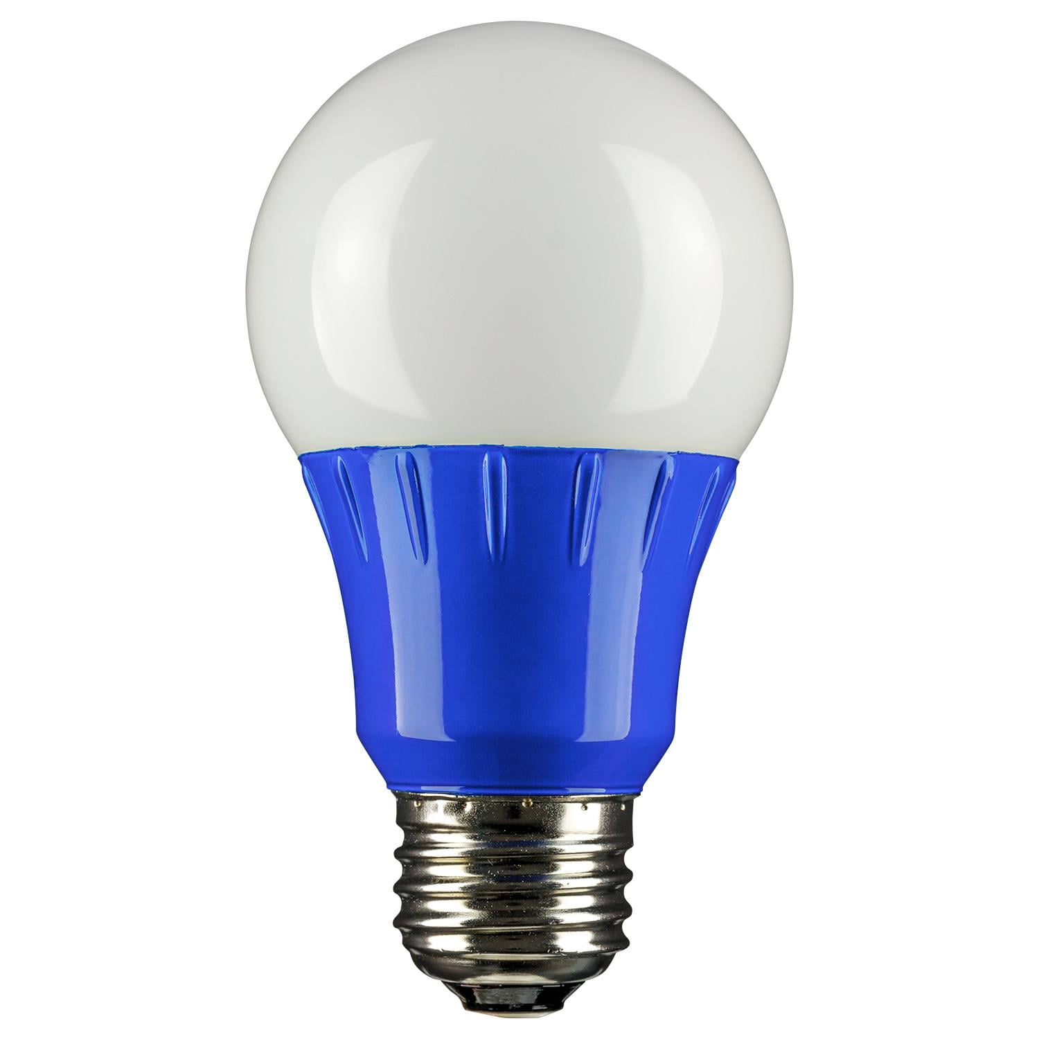 SUNLITE Blue A19 LED 3w Medium (E26) Base Light Bulb - 80145-SU ...