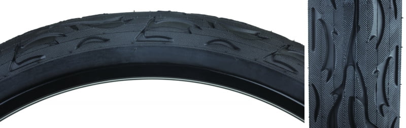 SUNLITE Cruiser Flame TIRE SUNLT 26x2.125 BK/BK SUN FLAME K18 WIRE ...