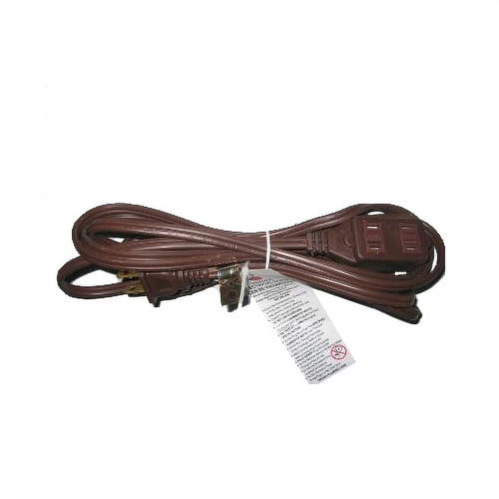 SUNLITE EX6-6B Household 6 foot Brown Extension Cord - Walmart.com