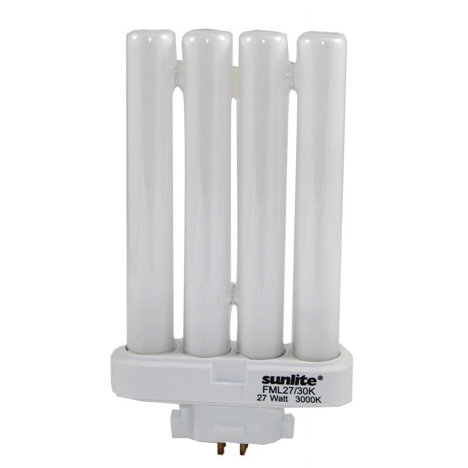 SUNLITE FML 27W 3000K Warm White Quad Tube GX10Q-4 4Pin Base ...