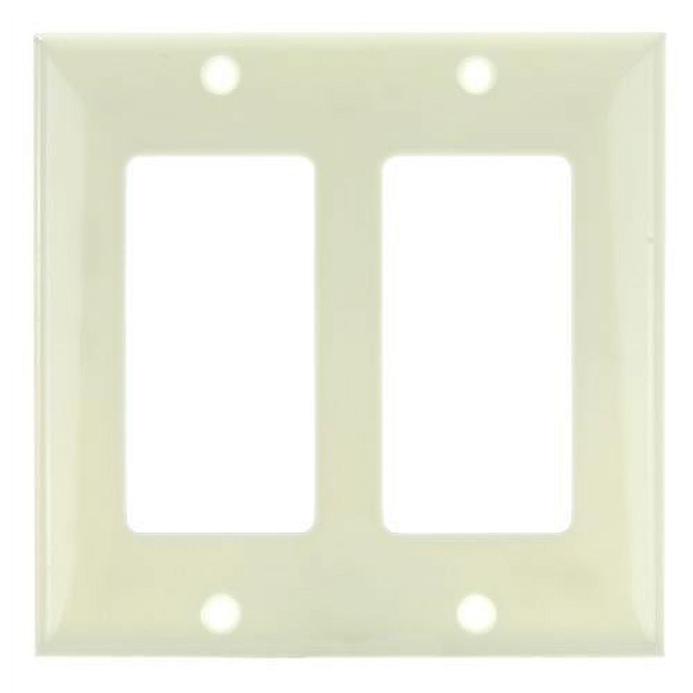 SUNLITE 2 Gang Decorative Plate Almond Color E302A - Walmart.com