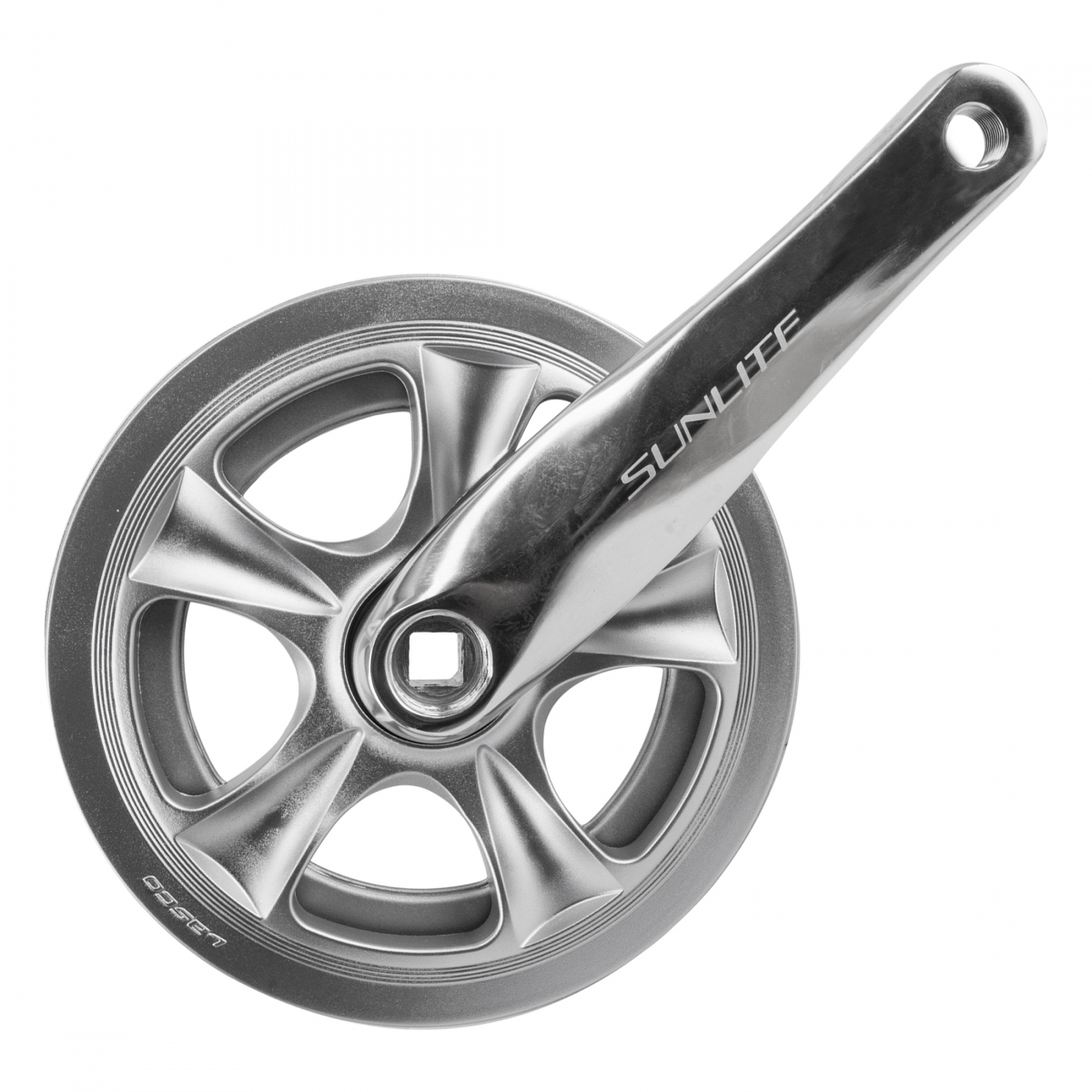 Sunlite Inner City Single Speed Crank 165x38 Aluminum 118mm JIS SQR ...