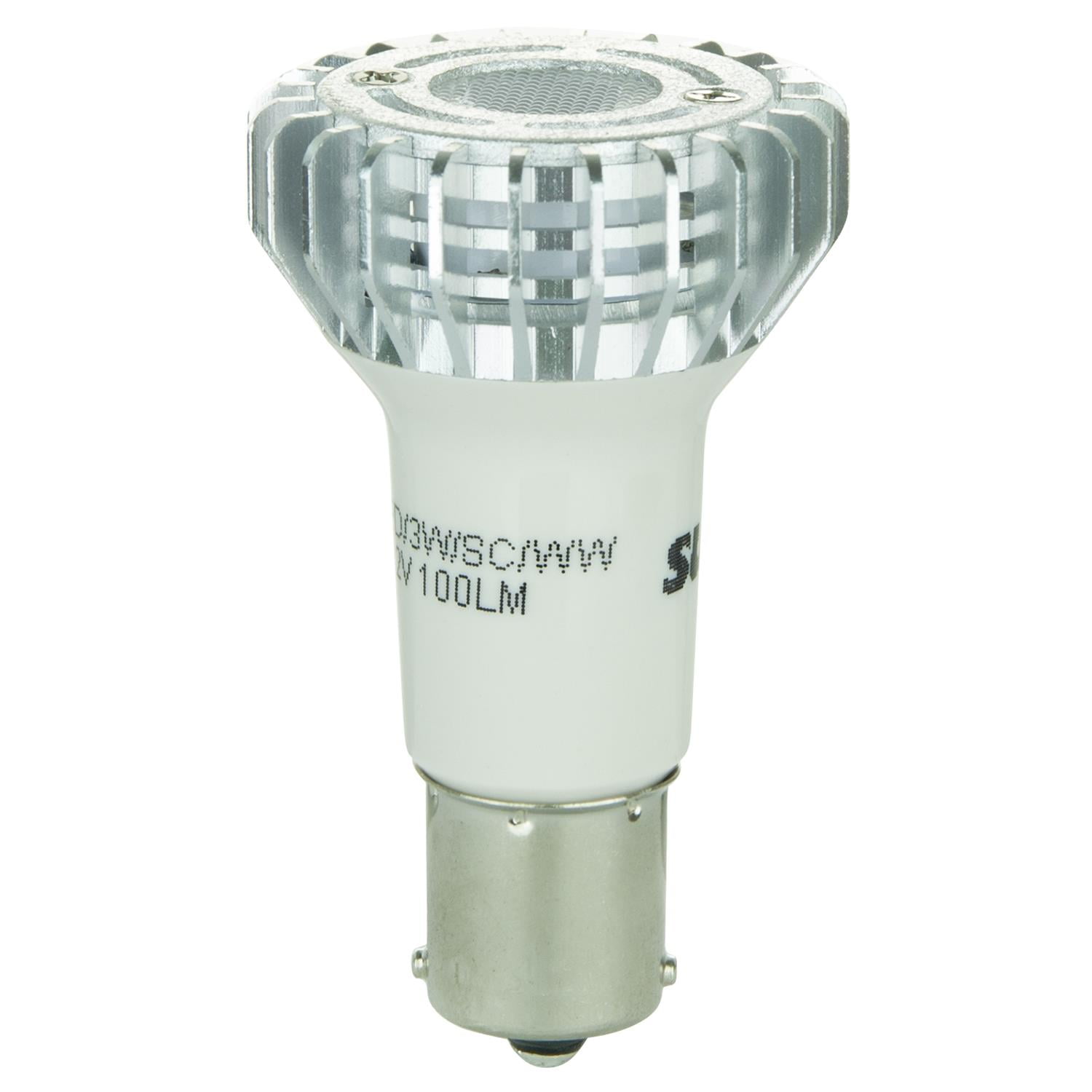SUNLITE LED 3W 12V BA15s 3000k 1383 Elevator Bulb - Walmart.com