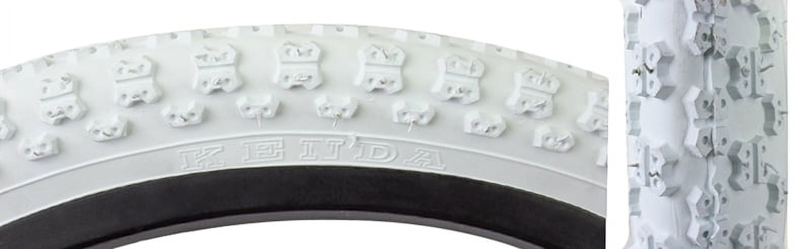 Sunlite MX3 121/2 x 21/4 Clincher Wire TPI 30 PSI 40 Wh/Wht Reflective ...