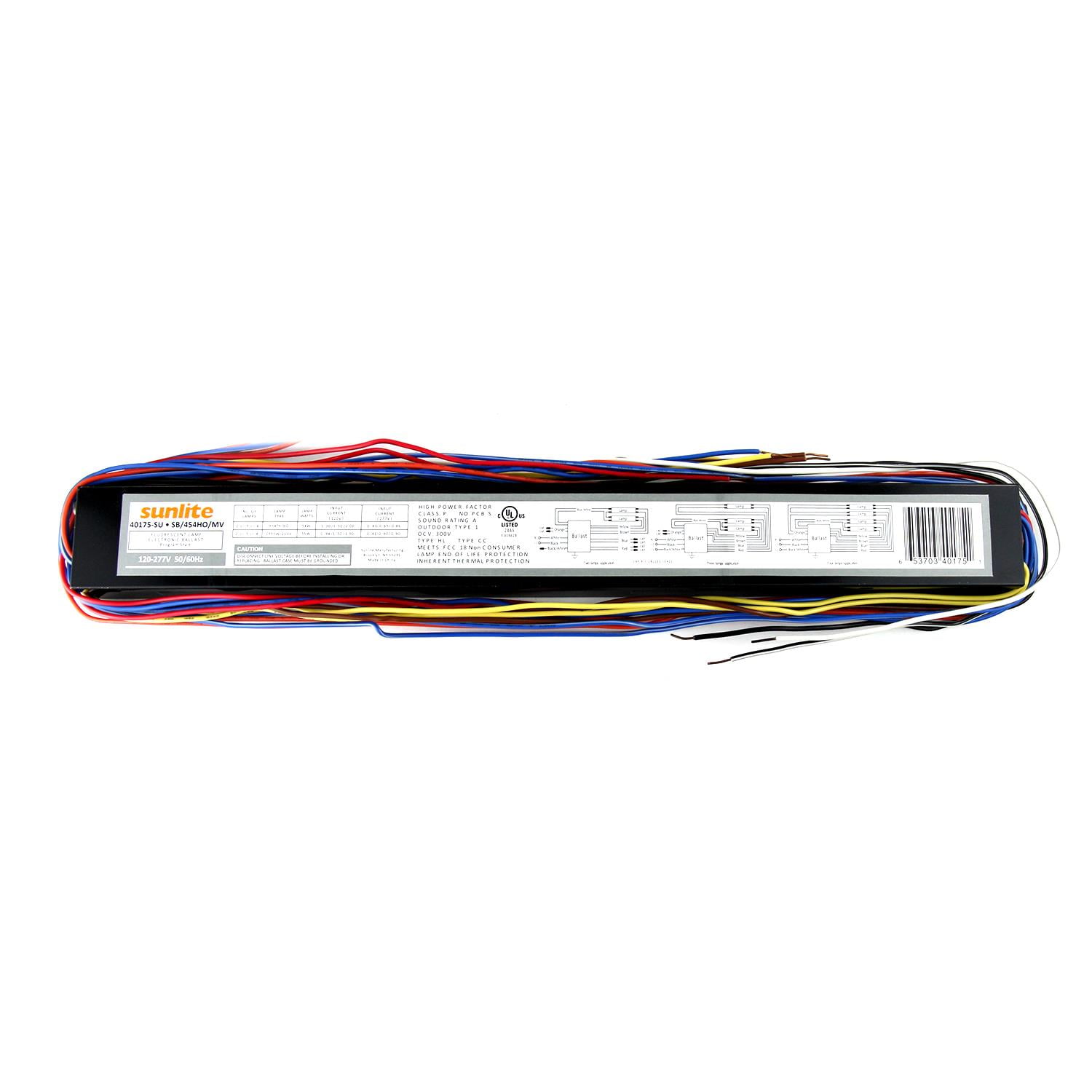 SUNLITE Multi Volt Electrical Ballast 4-Light for T5 Bulb - Walmart.com